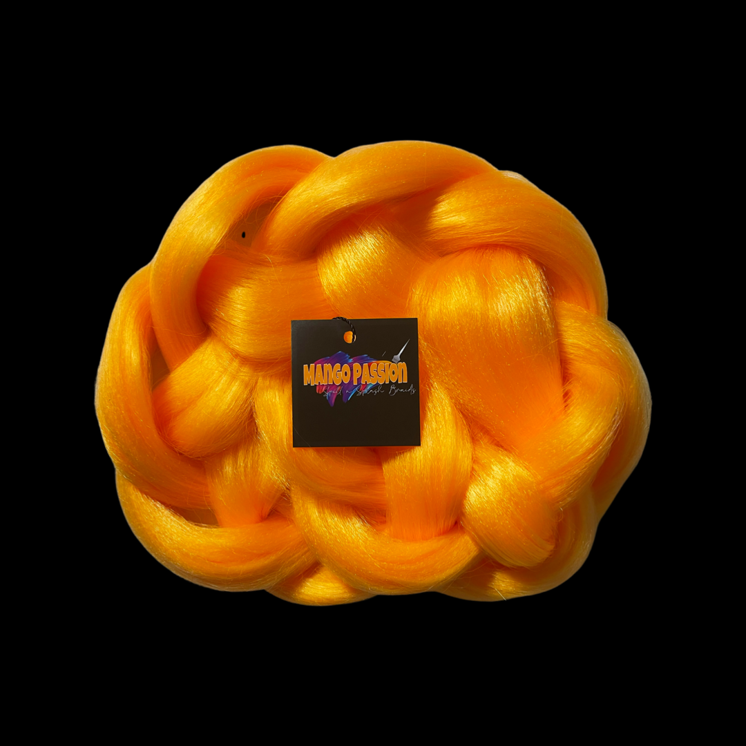 Mango Passion O2# - 82" Solid Colour Braiding Hair – Slayology